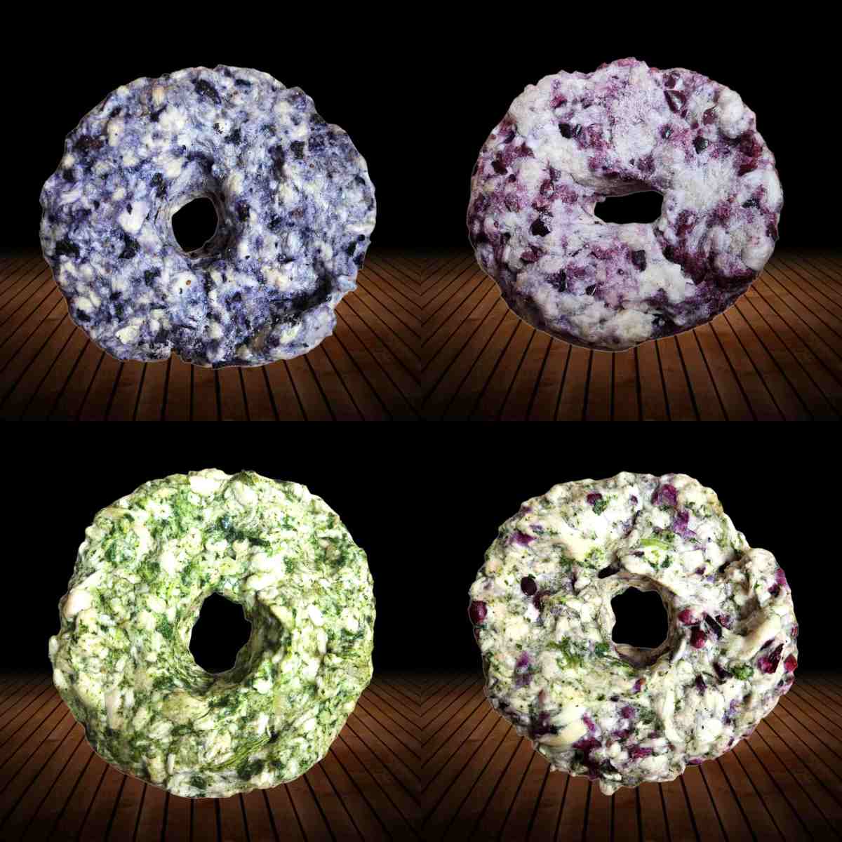 Chicken Donuts Freeze Dried Donuts hand made with Chicken and Veggies ...