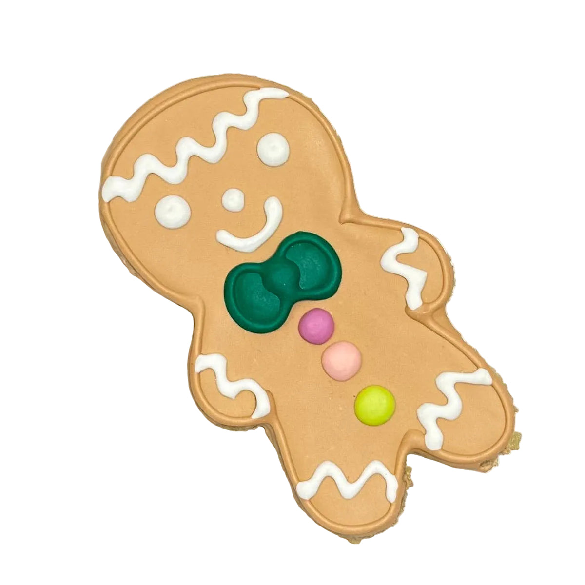 Lucky Biscuit Gingerbread Guy Christmas Cookie - Holiday Dog Treat