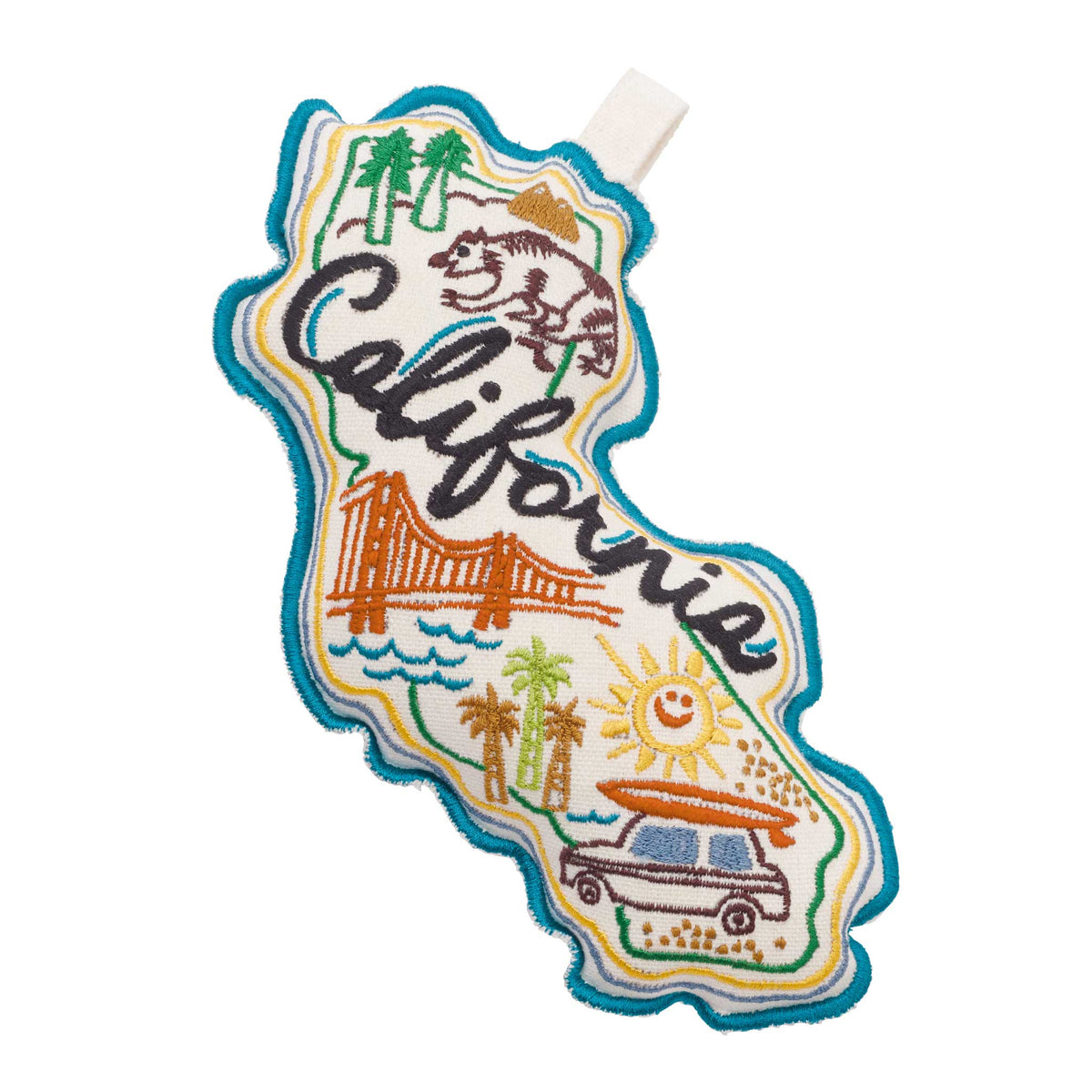Speckle and Spot by Ore’ Originals - Wish You Were Here Dog Toy | Cali