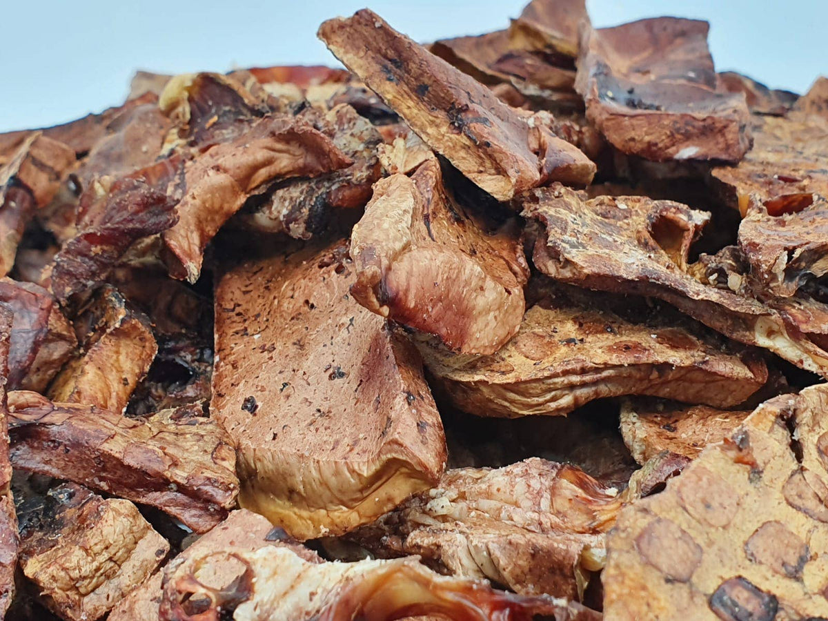 Natural Lamb Lung crisps loose 10 lb box